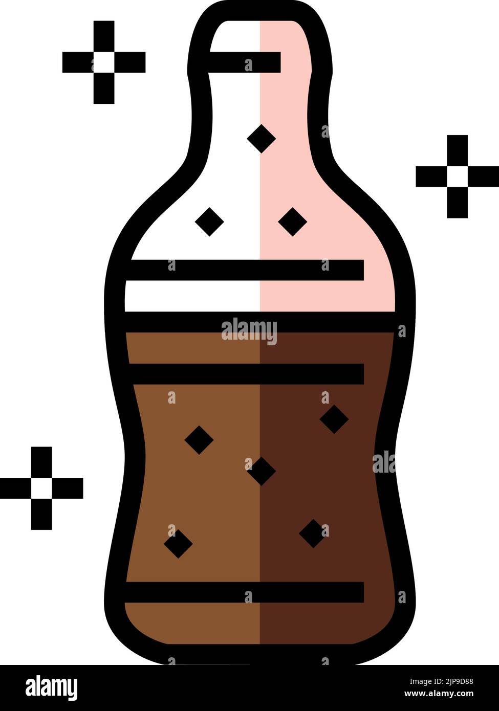 cola jelly candy gummy color icon vector illustration Stock Vector ...