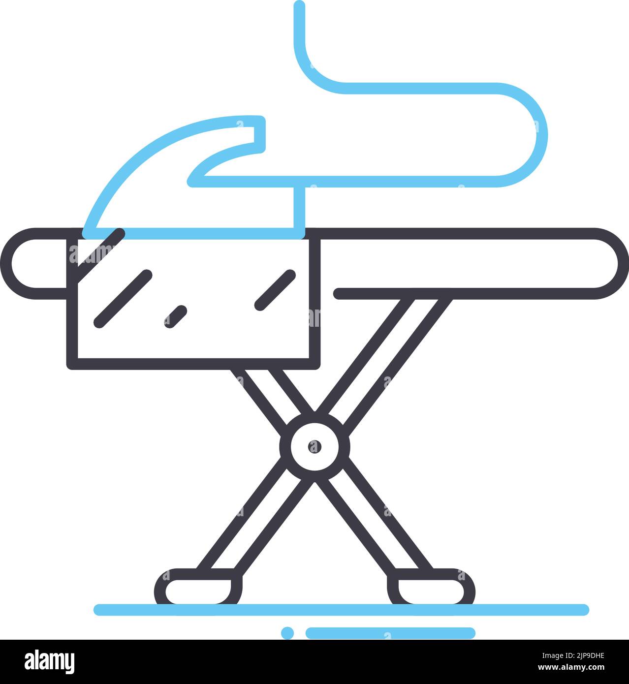 Ironing icon linear symbol Stock Vector Images - Alamy