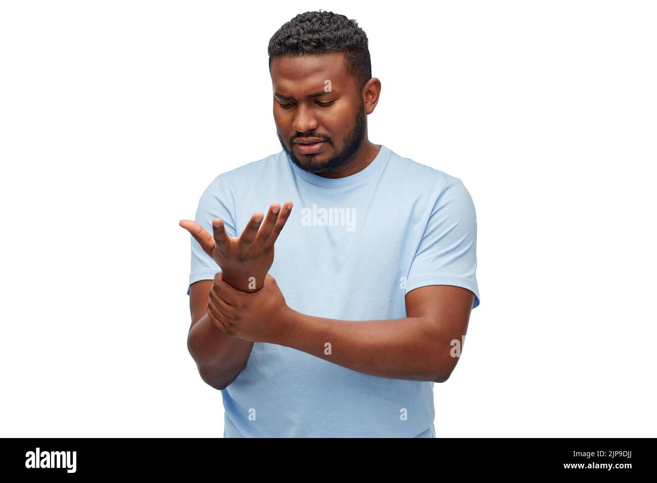 African painful wrist hi-res stock photography and images - Alamy