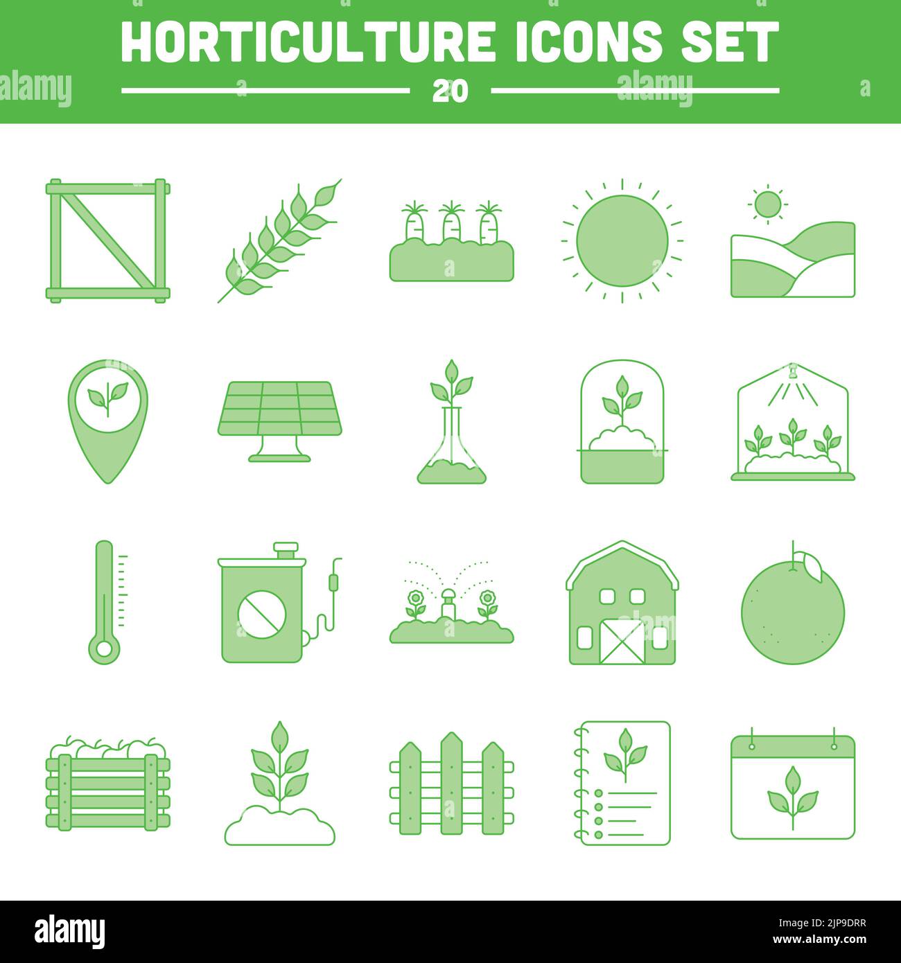 Planting horticulture Stock Vector Images - Alamy