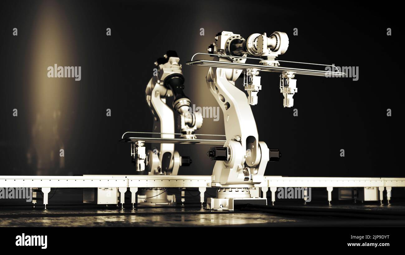 Factory robots speed hi-res stock photography and images - Alamy