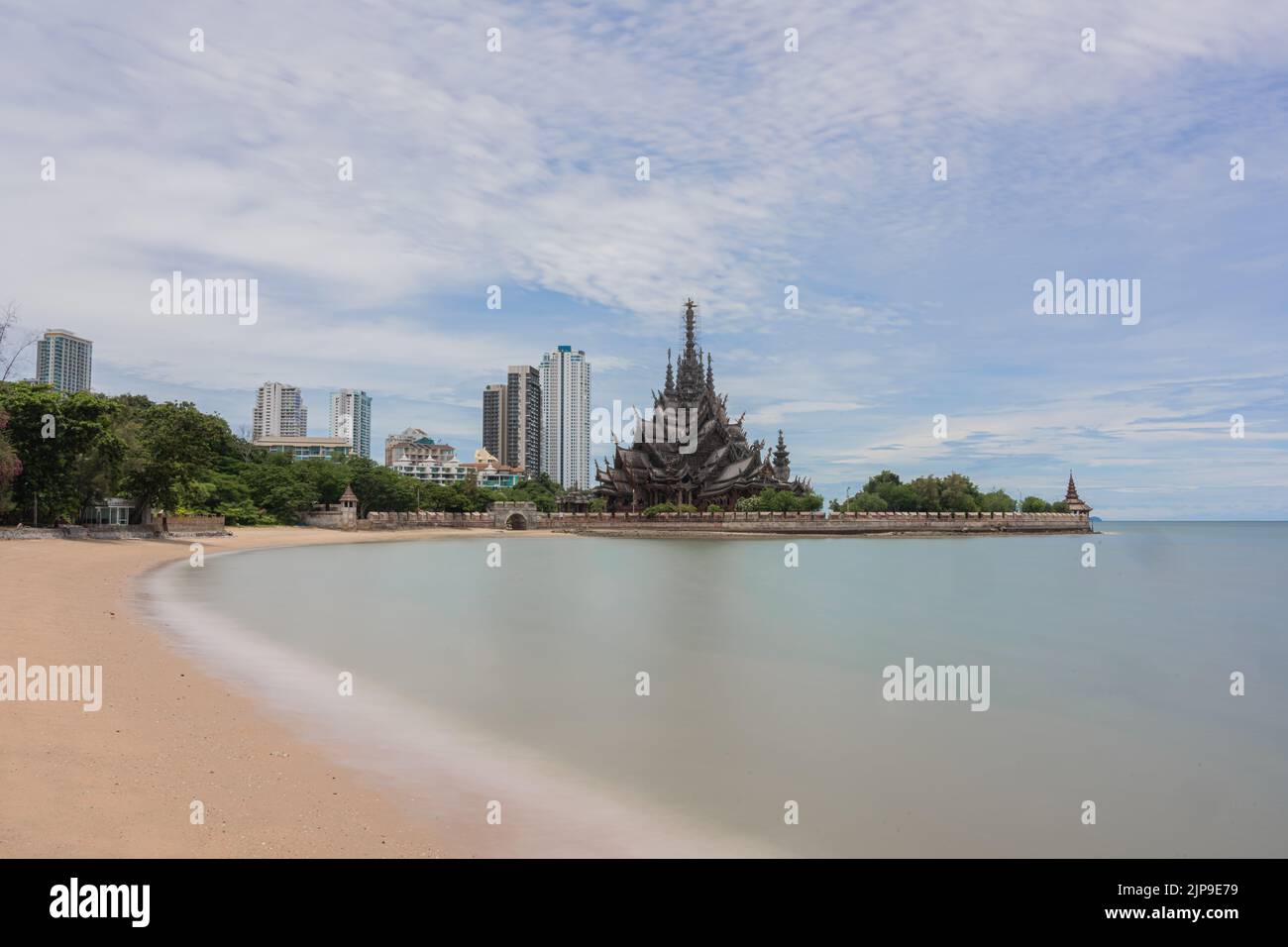 Sanctuary of Truth Pattaya in Thailand is the largest wooden building ...