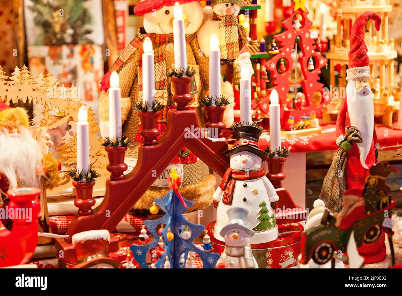 Christmas Ornaments, beautiful holiday decorations in Colmar village ...