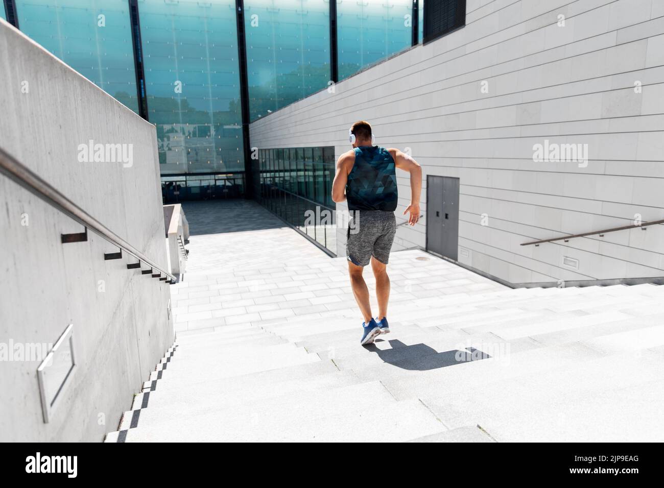 Sportsman downstairs hi-res stock photography and images - Alamy