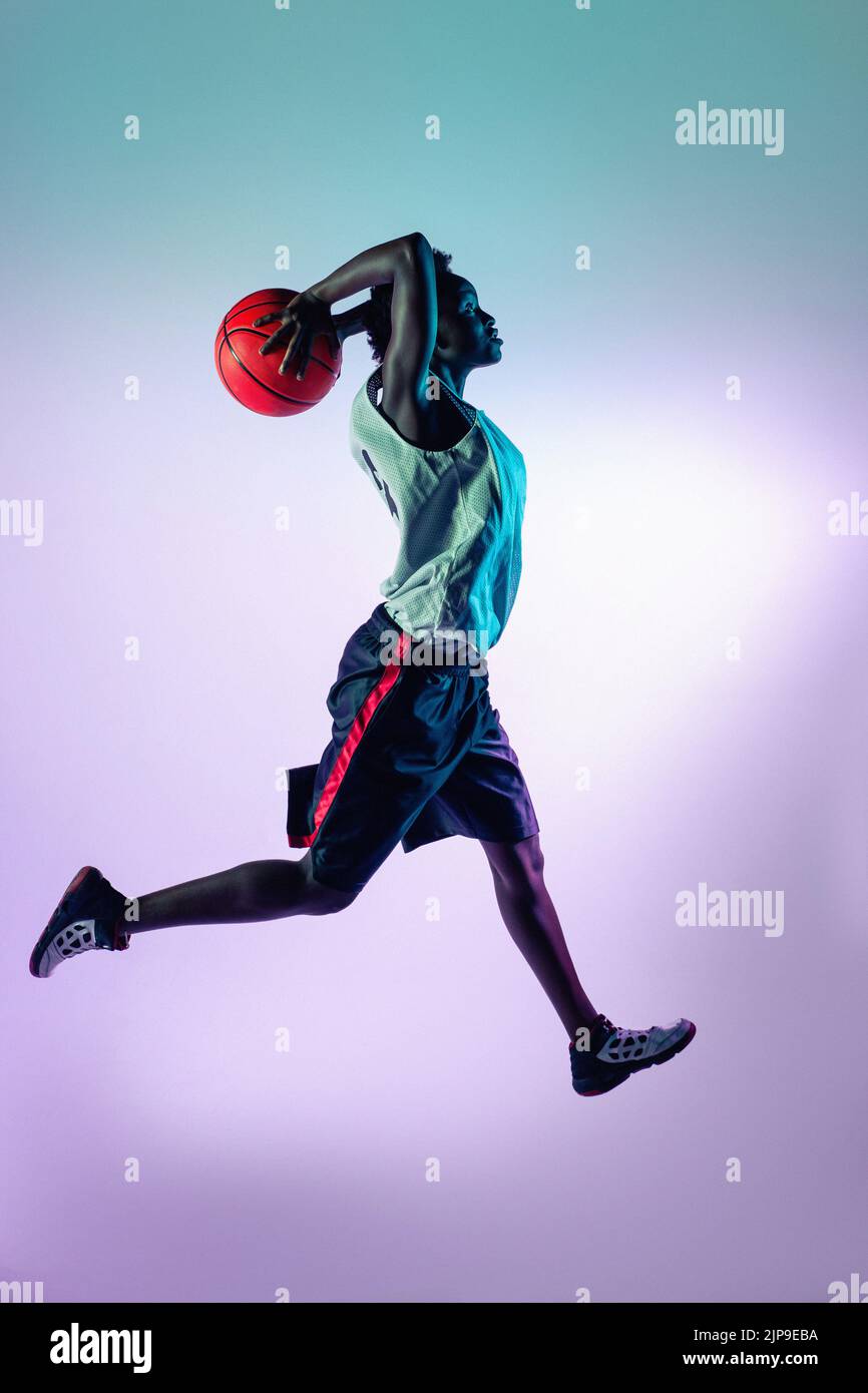 sportswoman, basketball, jumping, dunking, person of color, athlete ...