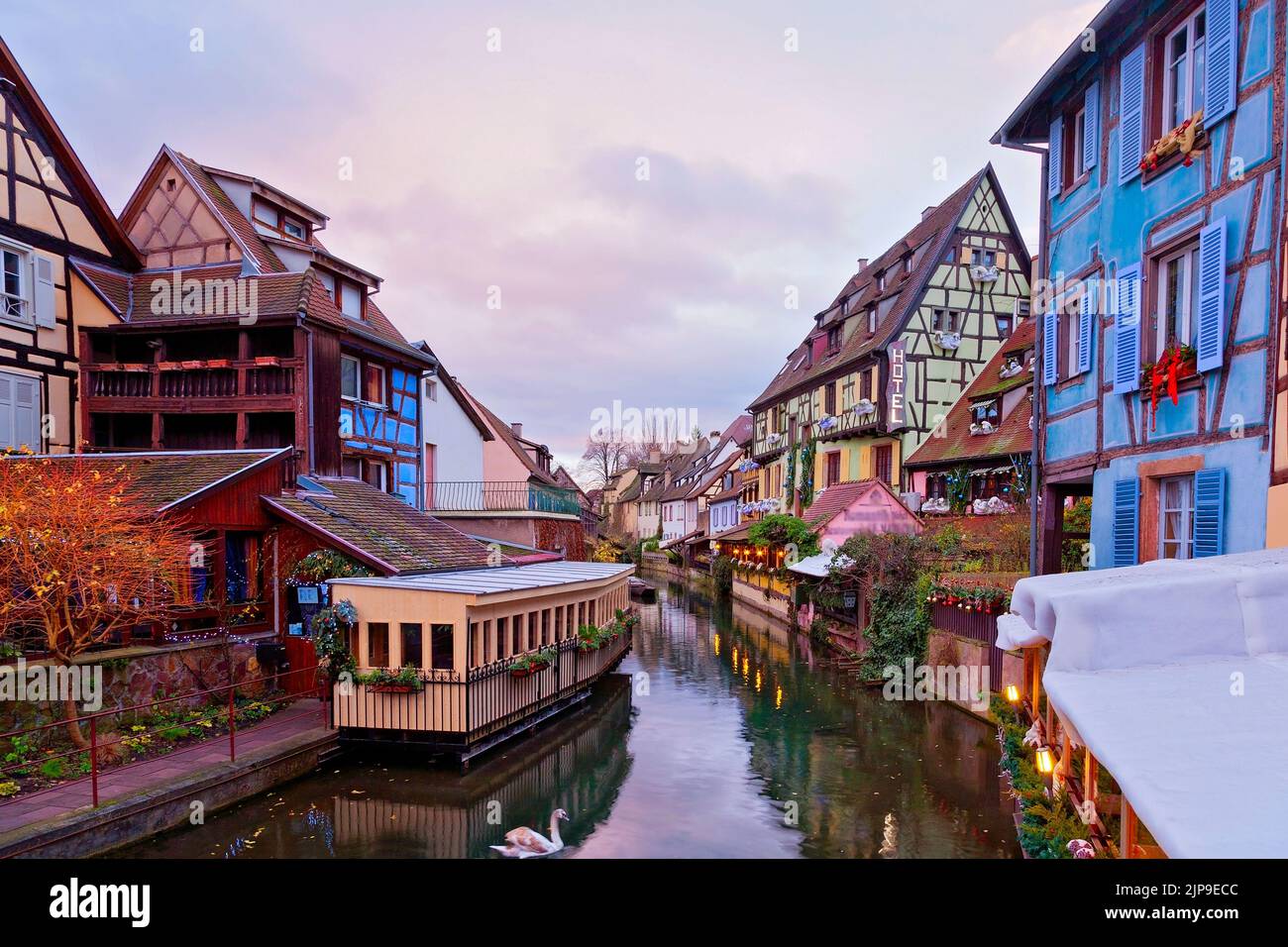 Christmas Time in Colmar village, Alsace, France Stock Photo - Alamy