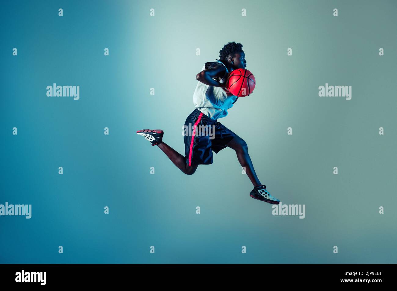 basketball, jumping, basketballer, person of color, basketballs, jump ...