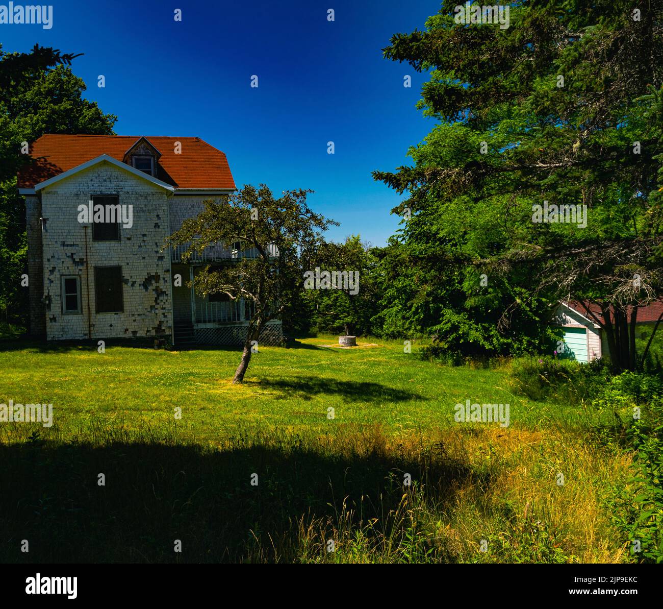 the Davis-Conrad house on mcnabs island Stock Photo - Alamy