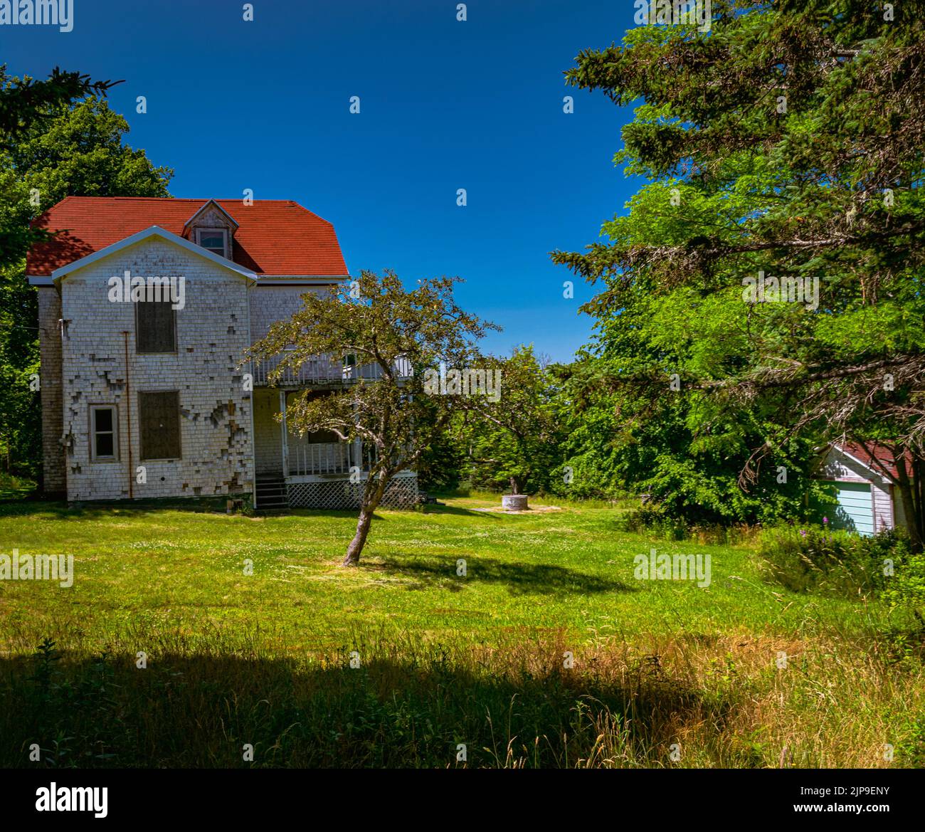 the Davis-Conrad house on mcnabs island Stock Photo - Alamy