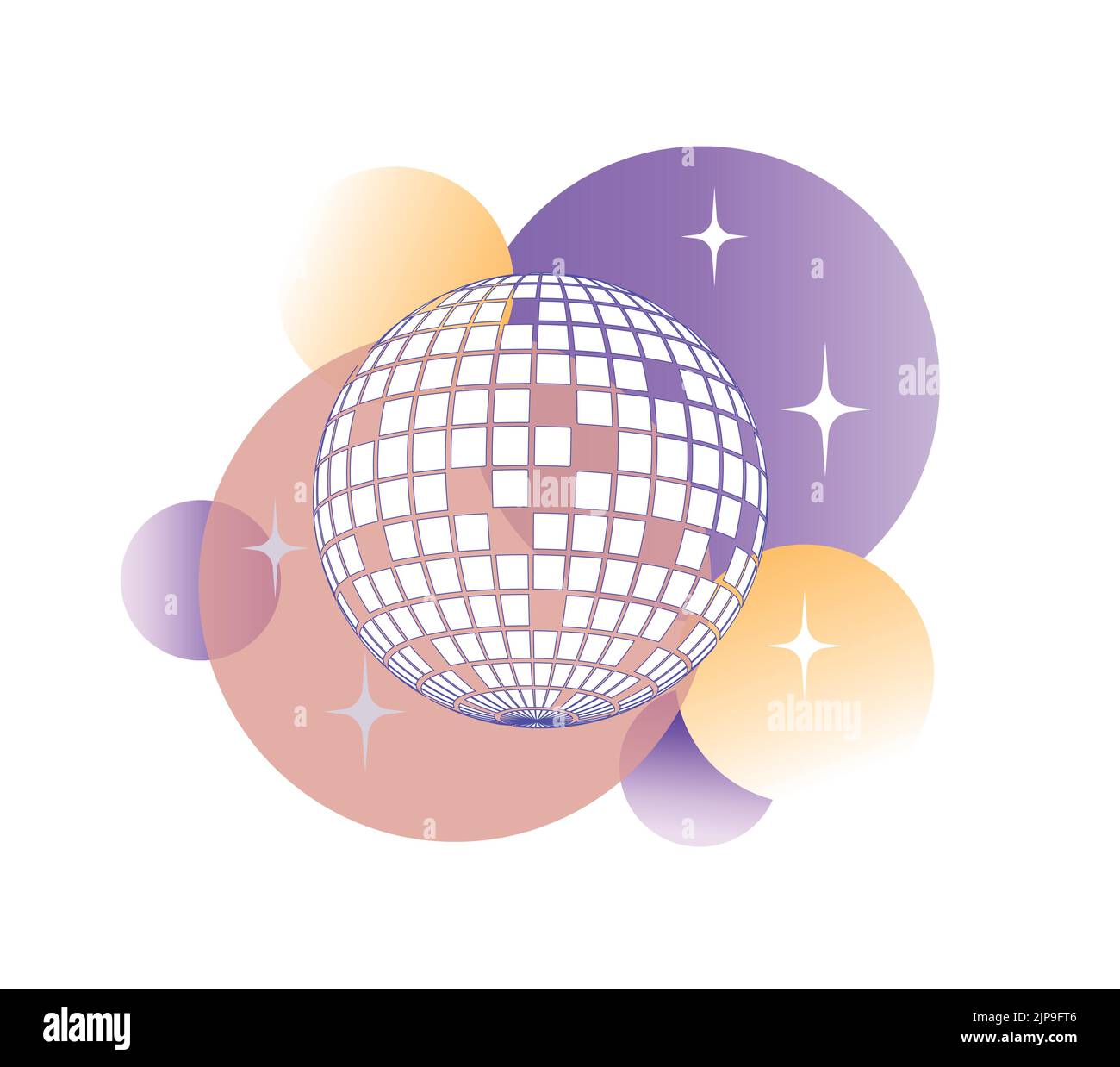 Disco ball Vector icon Disco ball Vector icon Stock Vector Image & Art ...
