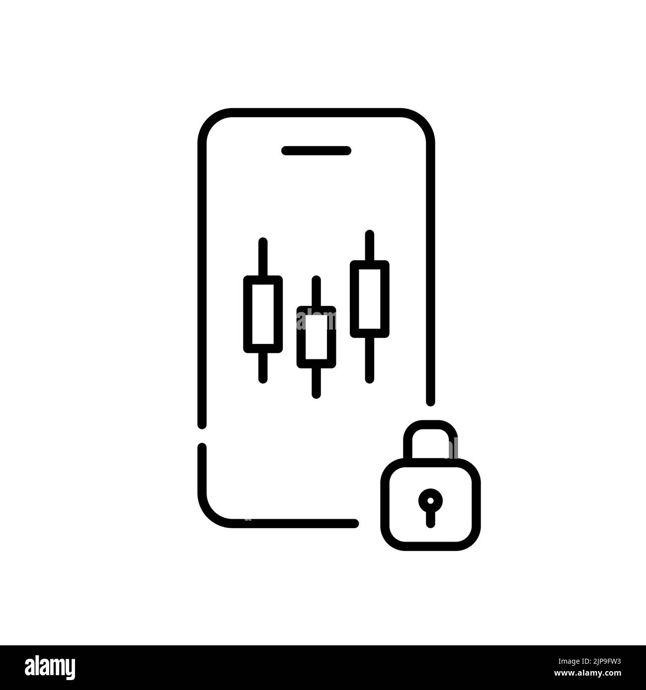 Stock market app Black and White Stock Photos & Images - Alamy