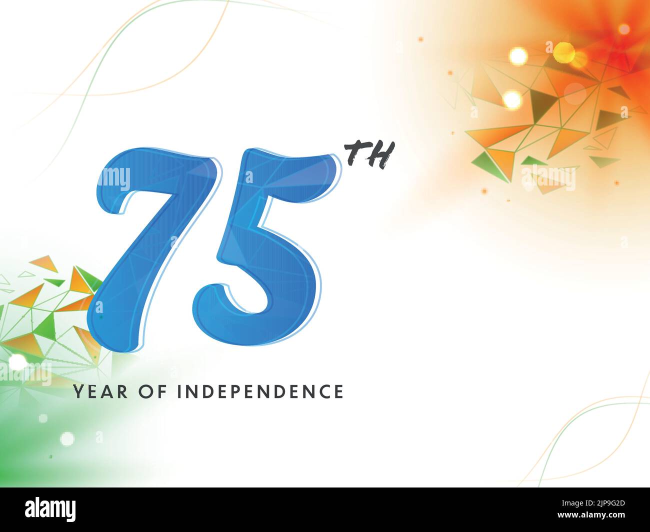 75th year of independence day hi-res stock photography and images - Alamy