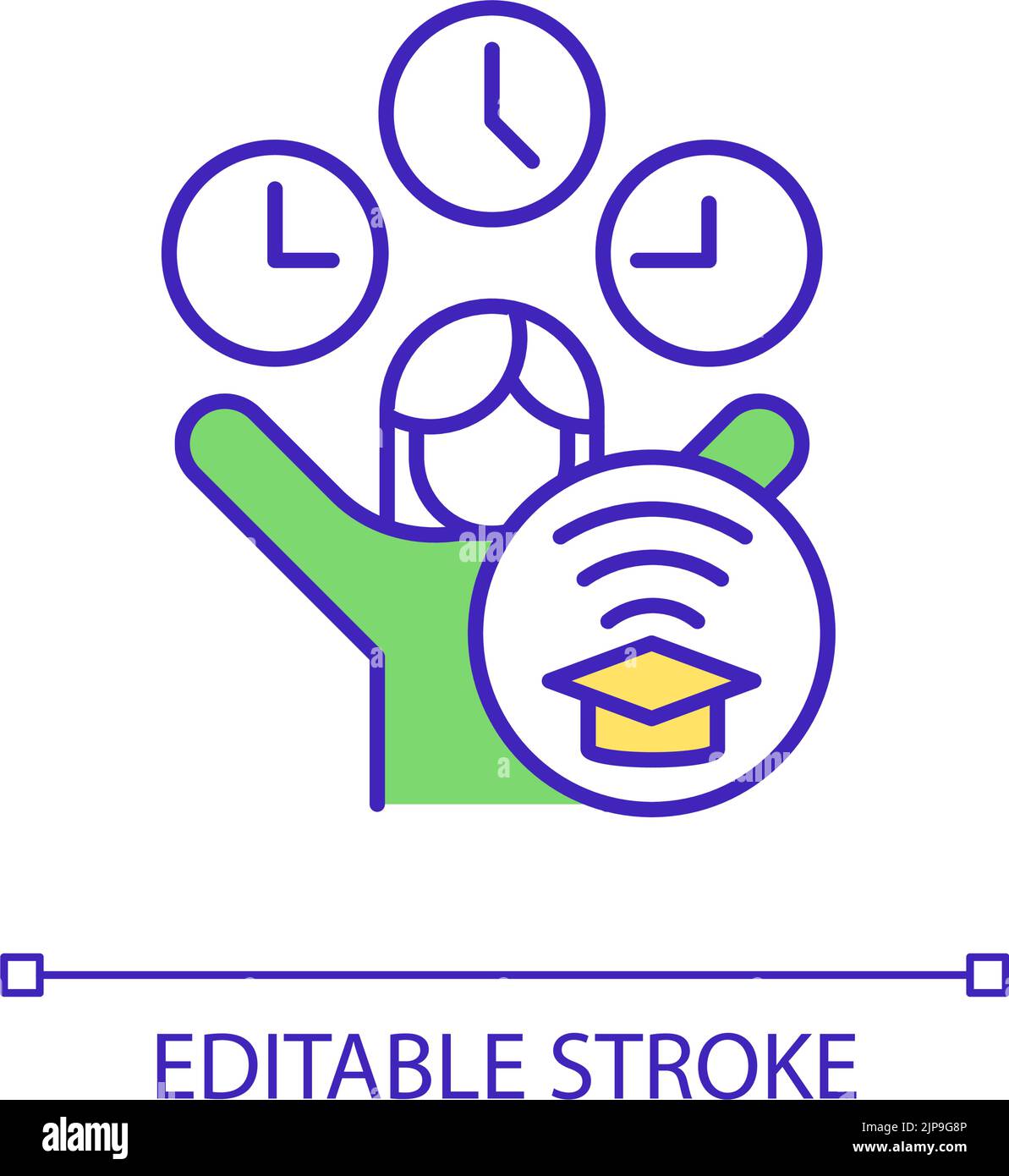 Flexible education Stock Vector Images - Alamy