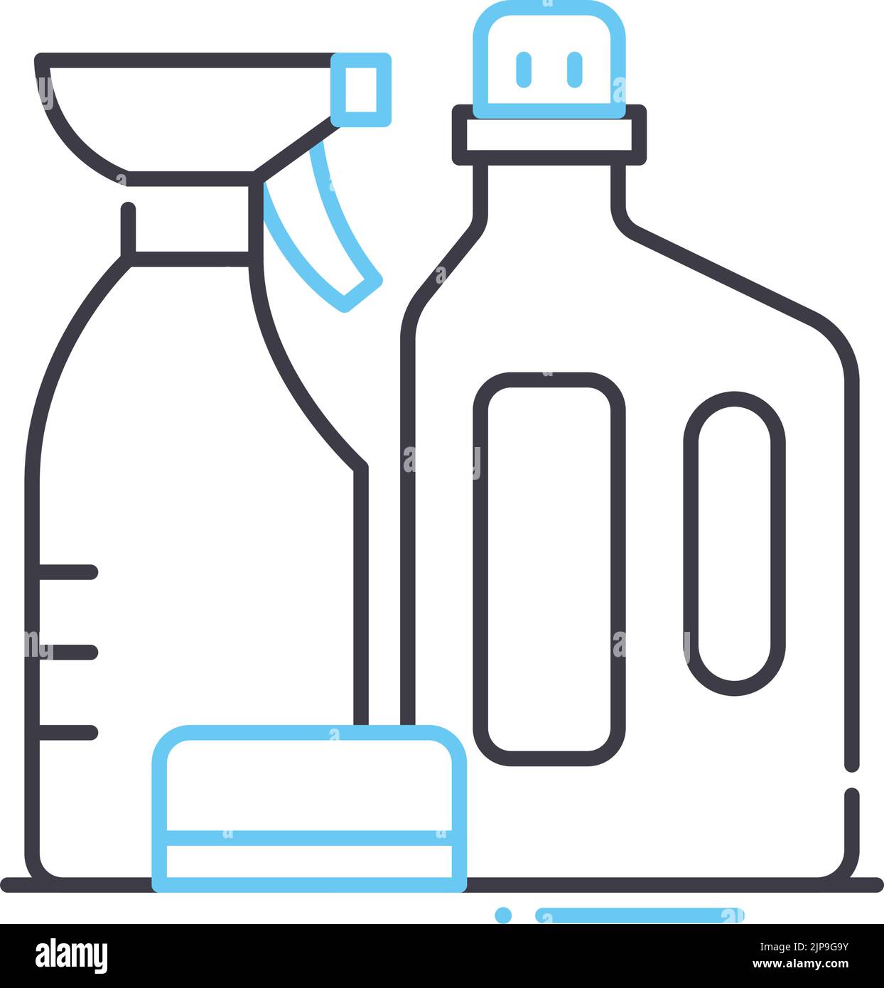 household line icon, outline symbol, vector illustration, concept sign ...