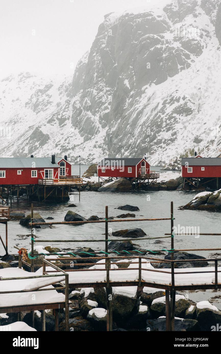 scandinavia, lofoten, fjord, scandinavias, lofotens, fjords Stock Photo ...