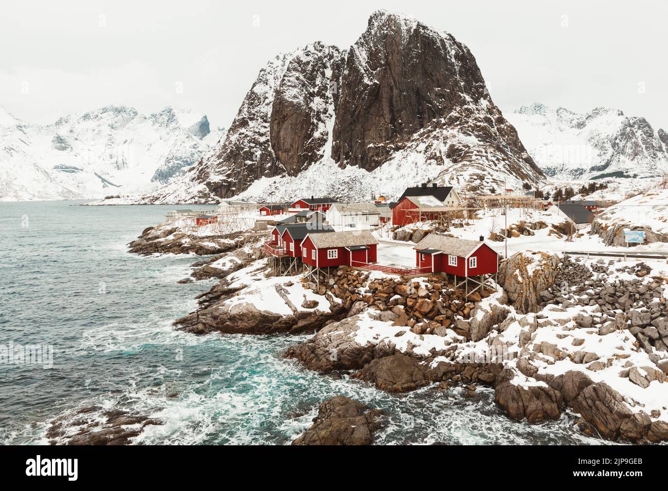 norway, lofoten, hamnoy, hamnøy, norways, lofotens Stock Photo - Alamy