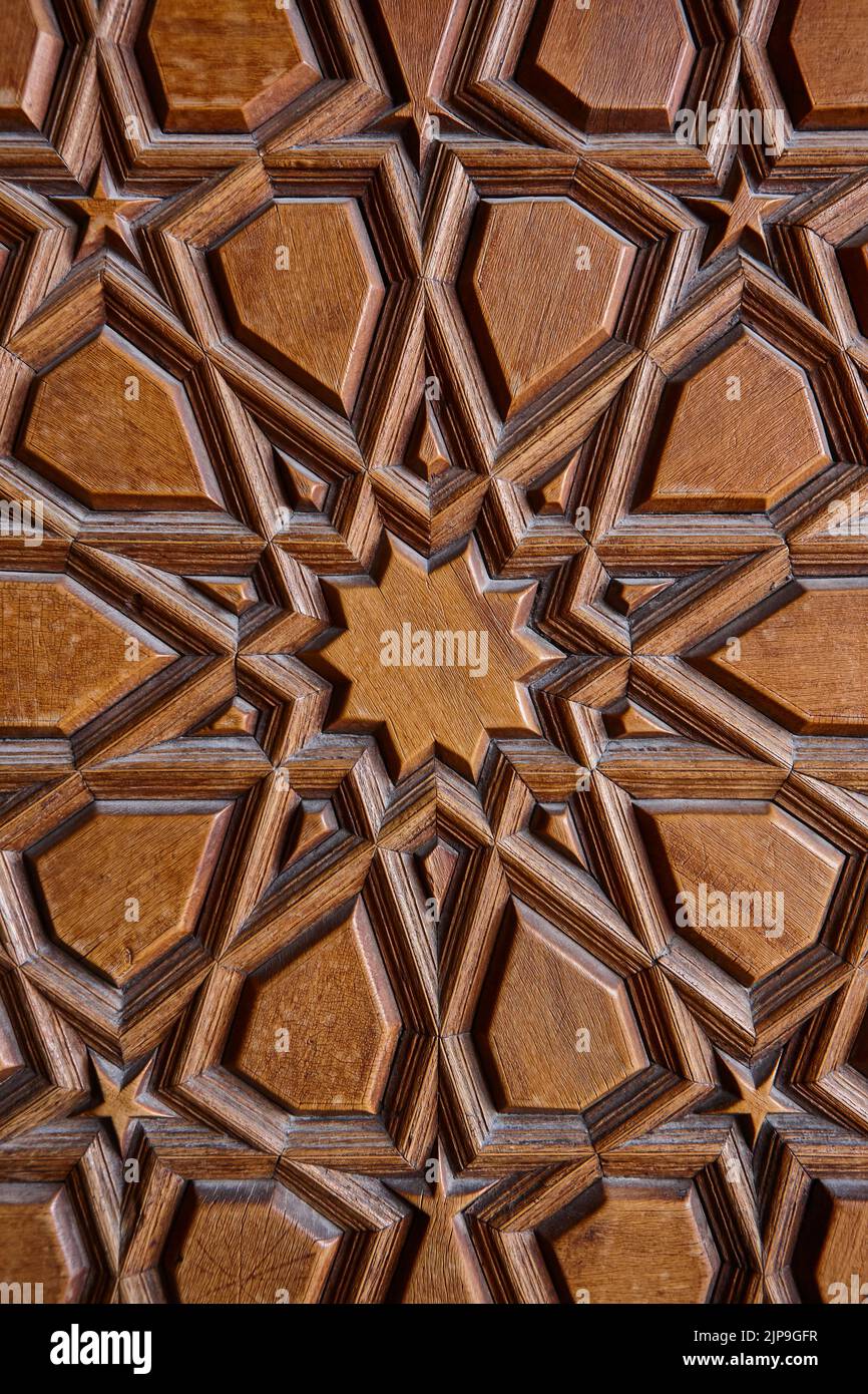 Traditional islamic marquetry geometric design. Turkish decorative ...
