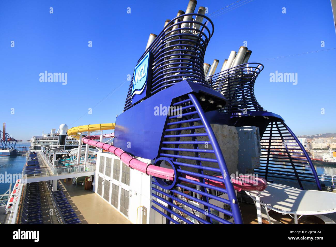 Cruise ship Norwegian Epic, Norwegian cruise line / NCL Stock Photo - Alamy