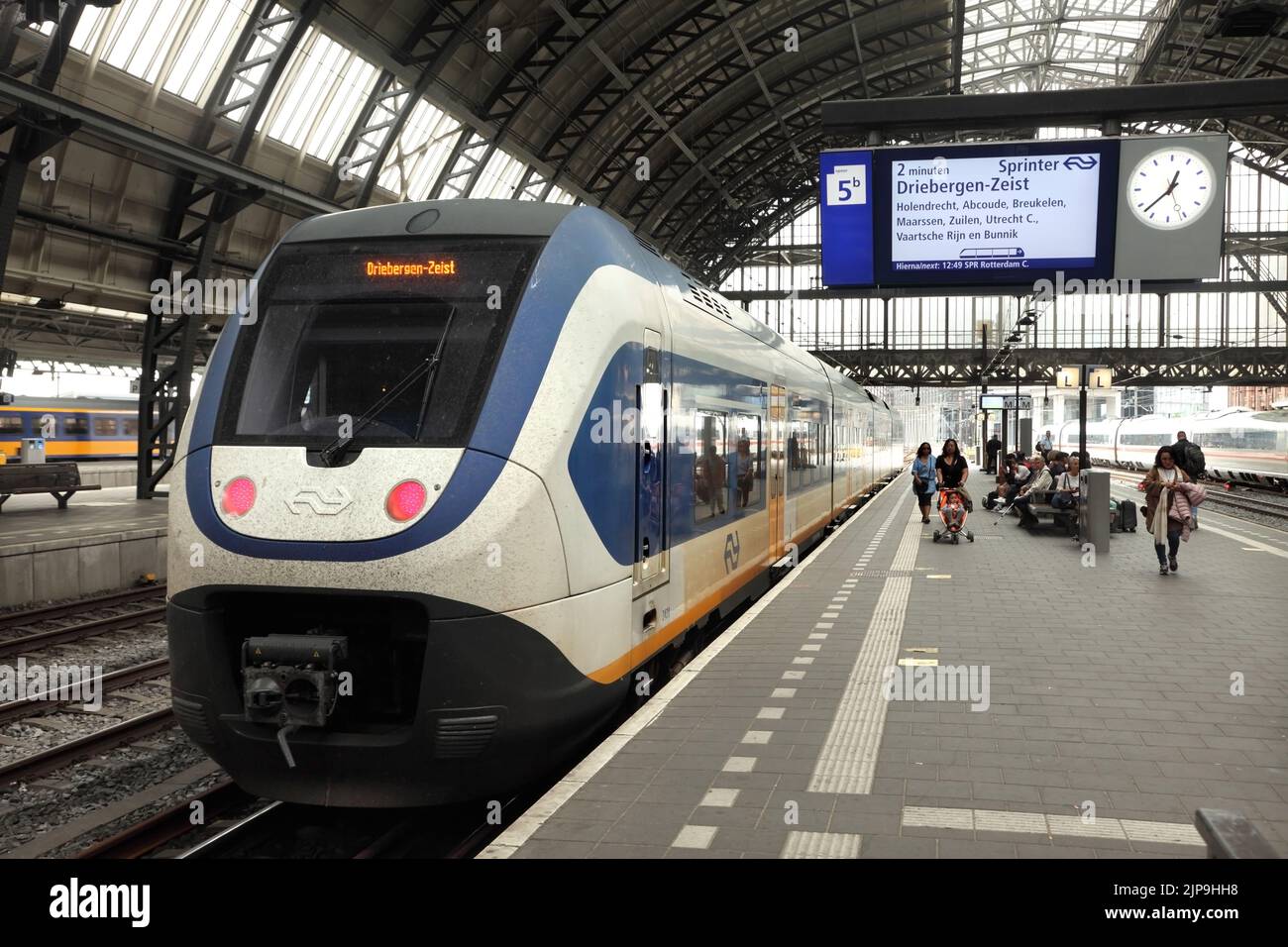 NS Sprinter Lighttrain or SLT with a service to Driebergen-Zeist, at ...