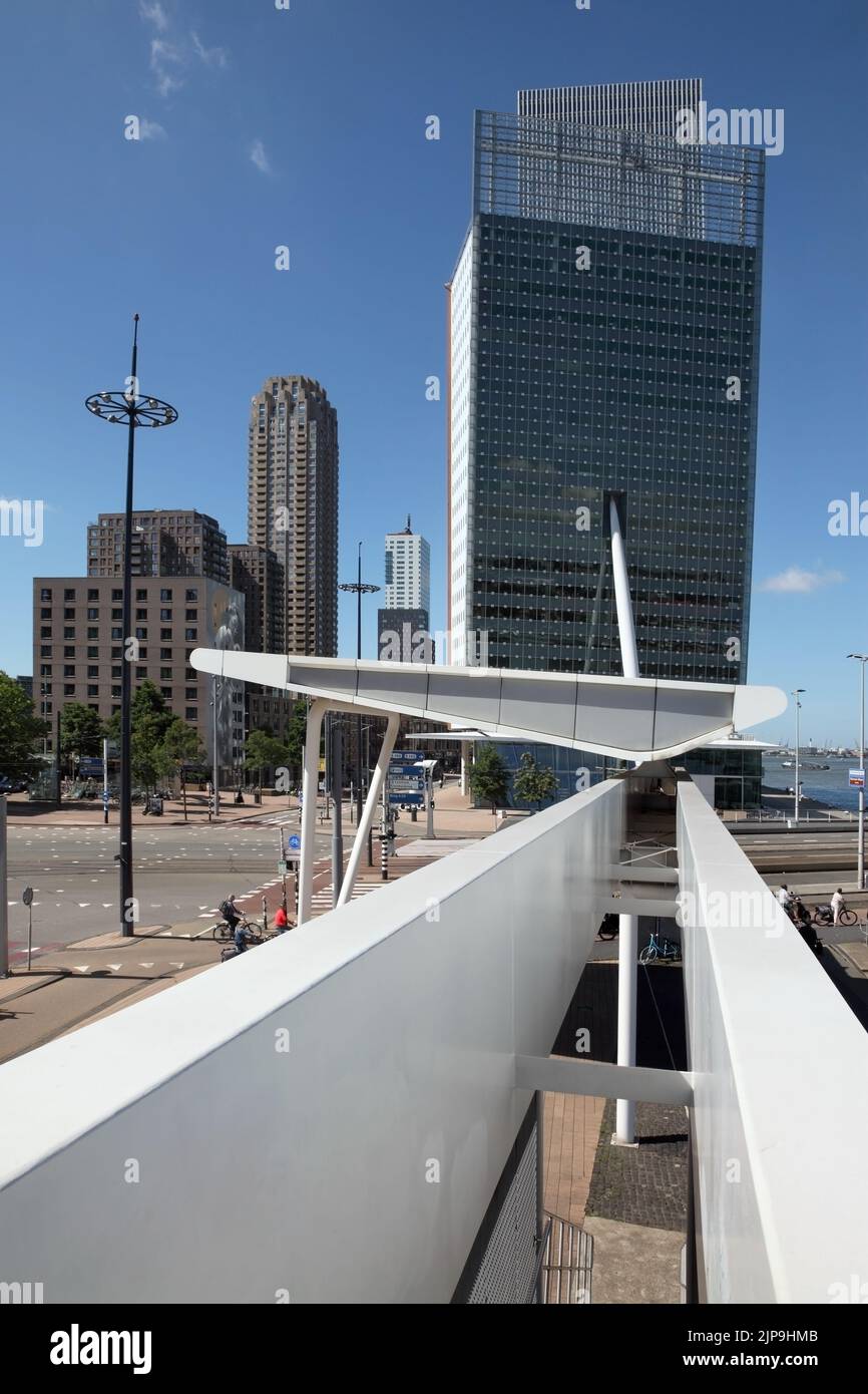 Toren op Zuid or the Tower on South or the KPN Tower (Renzo Piano ...