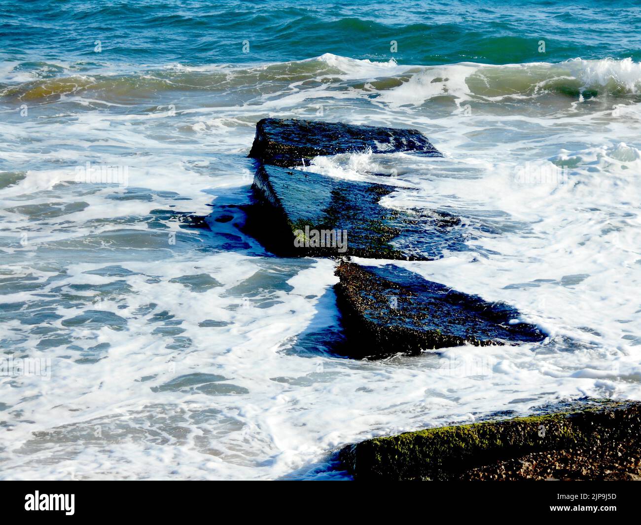 Strengthening the seashore hi-res stock photography and images - Alamy