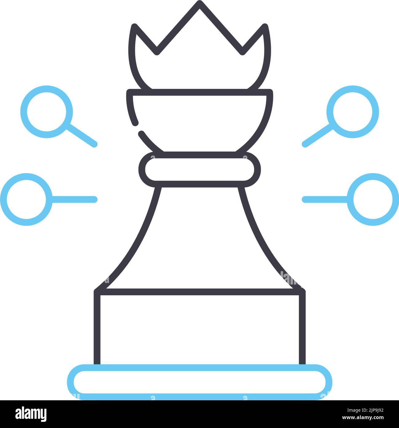 Service function concept icon Cut Out Stock Images & Pictures - Alamy