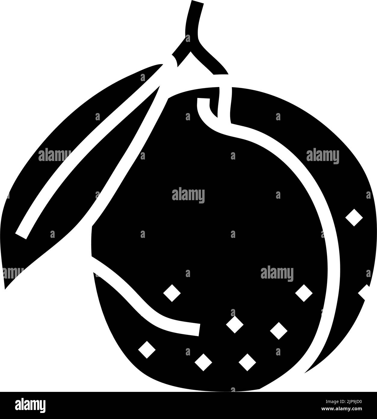 Mirabelle plum tree Stock Vector Images - Alamy