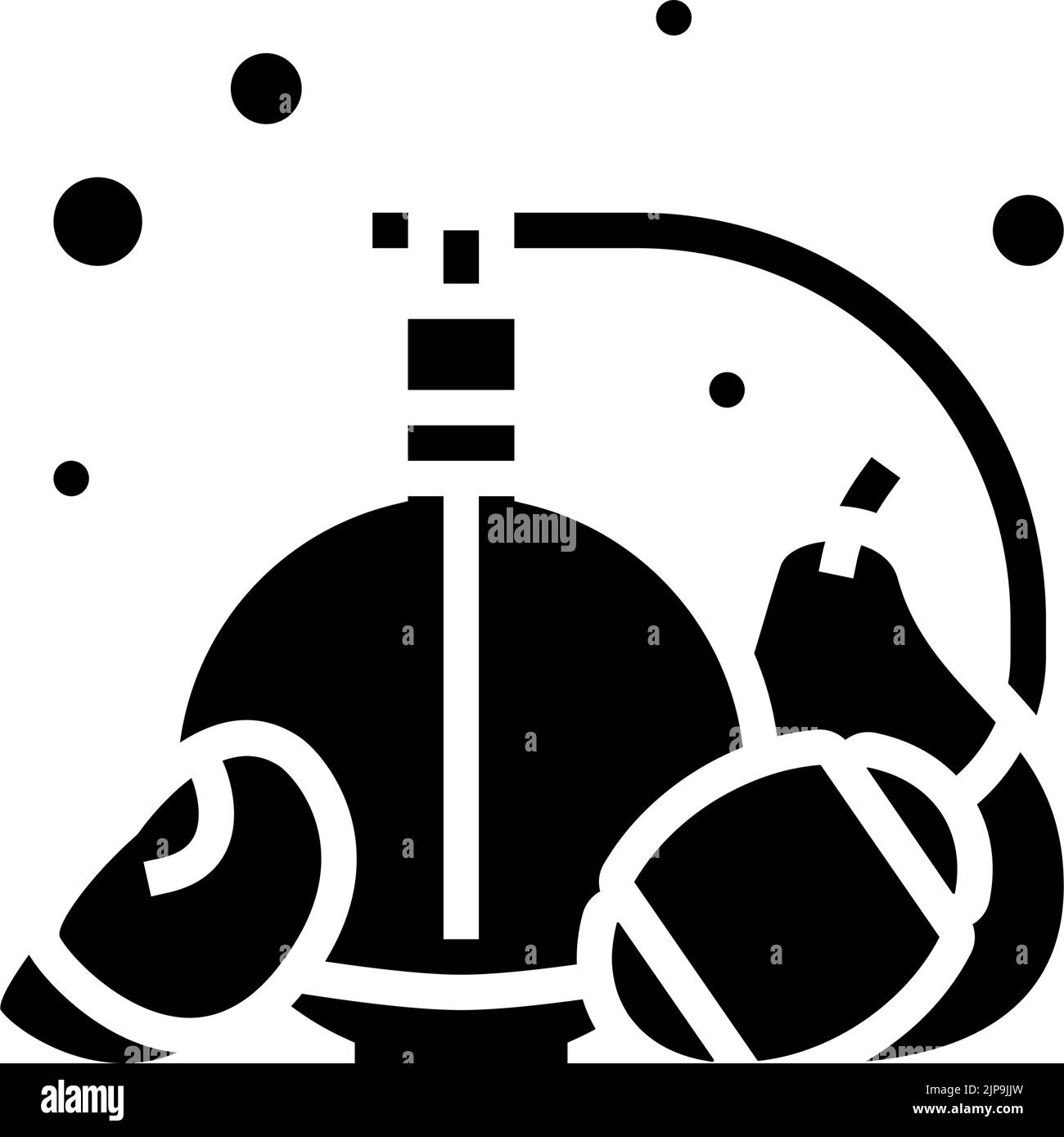 fruity notes perfume glyph icon vector illustration Stock Vector Image ...