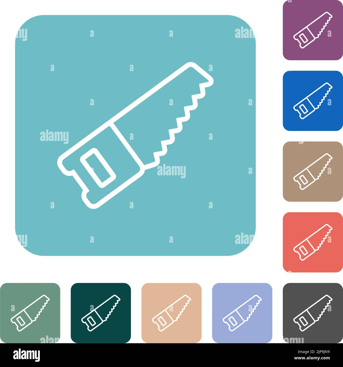 Curved saw Stock Vector Images - Alamy