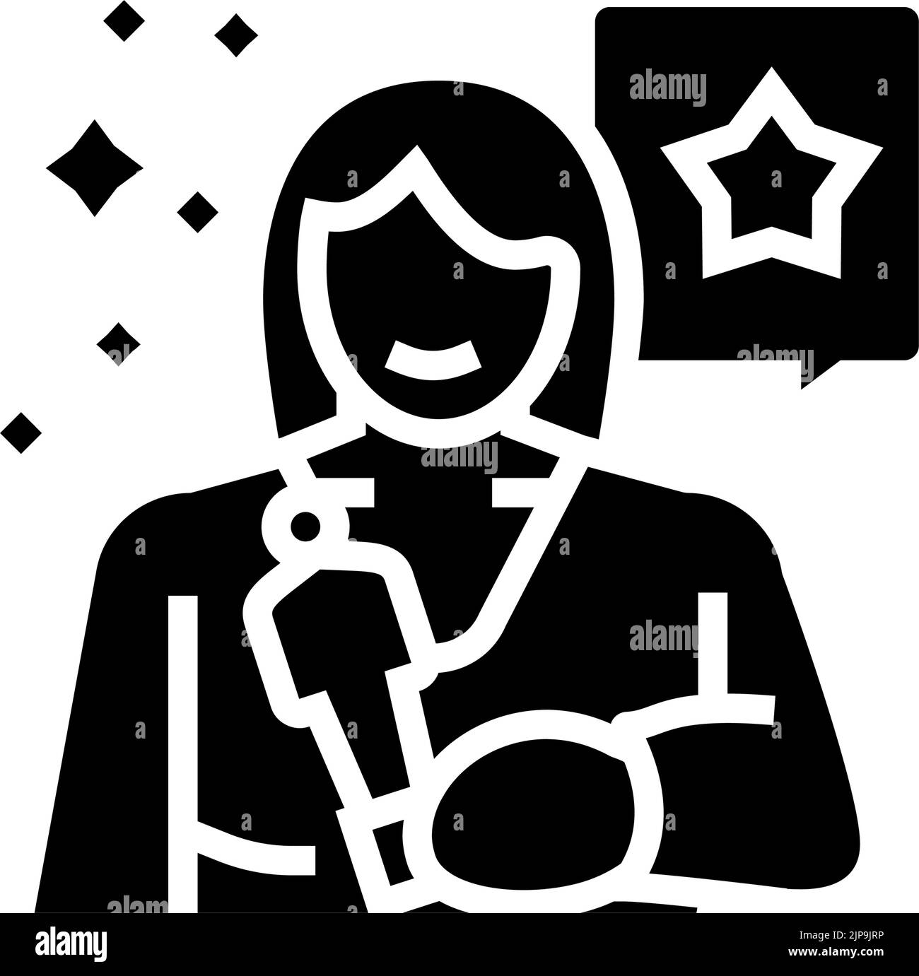 Actress recording Stock Vector Images - Alamy