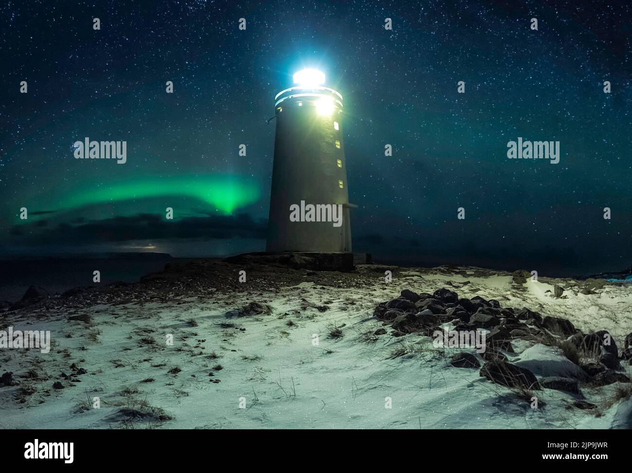 lighthouse, stars sky, lighthouses, star Stock Photo - Alamy