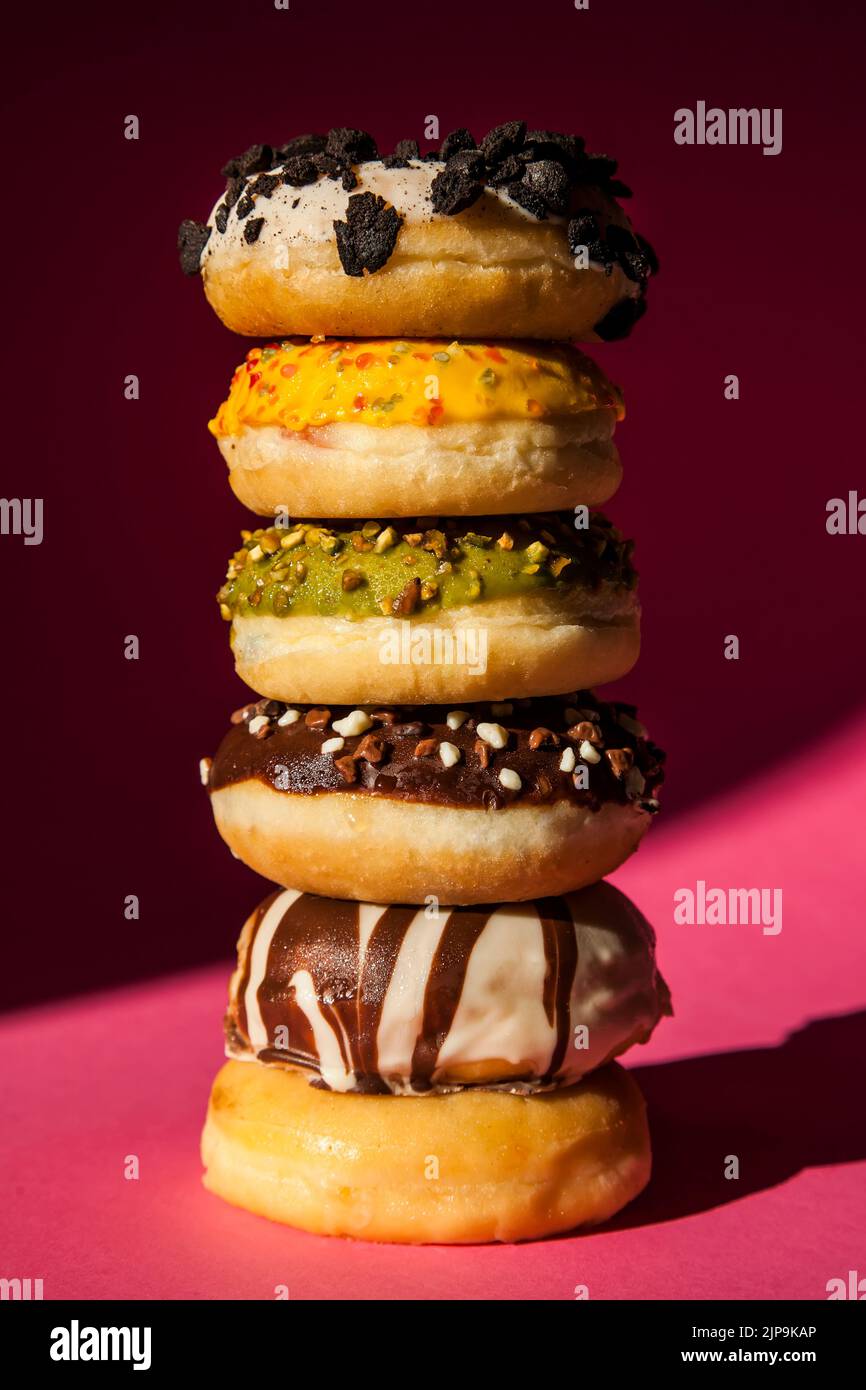 stack, pastries, donut, stacking, stacks, pastry, donuts, jelly ...