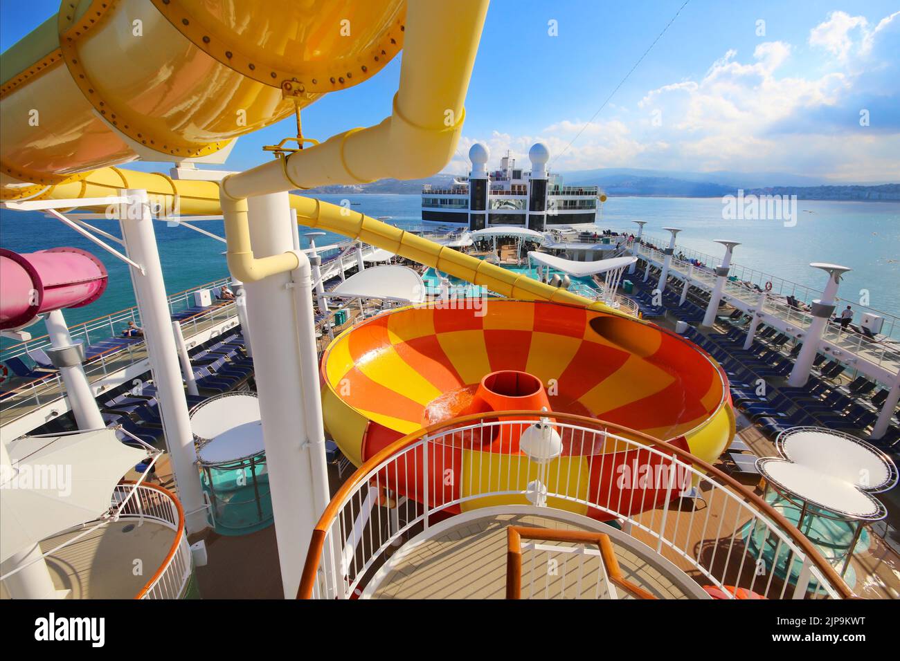 Cruise ship Norwegian Epic, Norwegian cruise line / NCL Stock Photo - Alamy