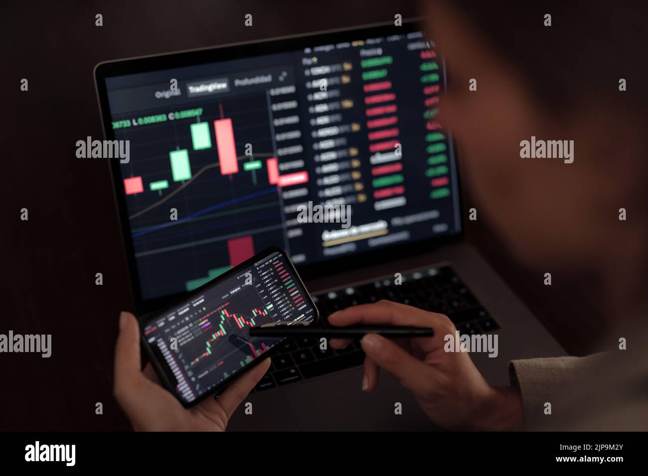 display, stock price, chart, trader, candlestick-chart, displays, stock ...
