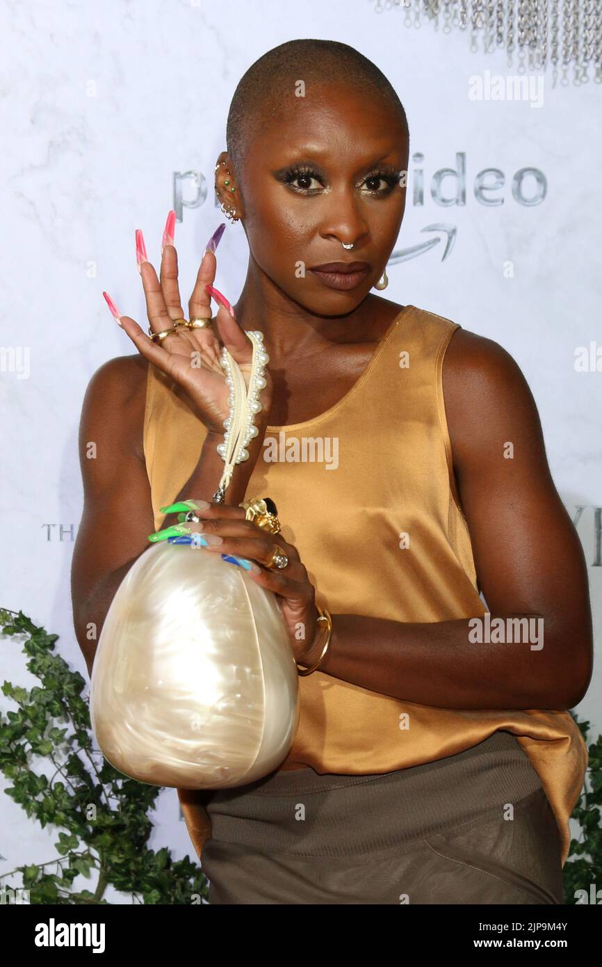 LOS ANGELES - AUG 15: Cynthia Erivo at the The Lord Of The Rings: The ...