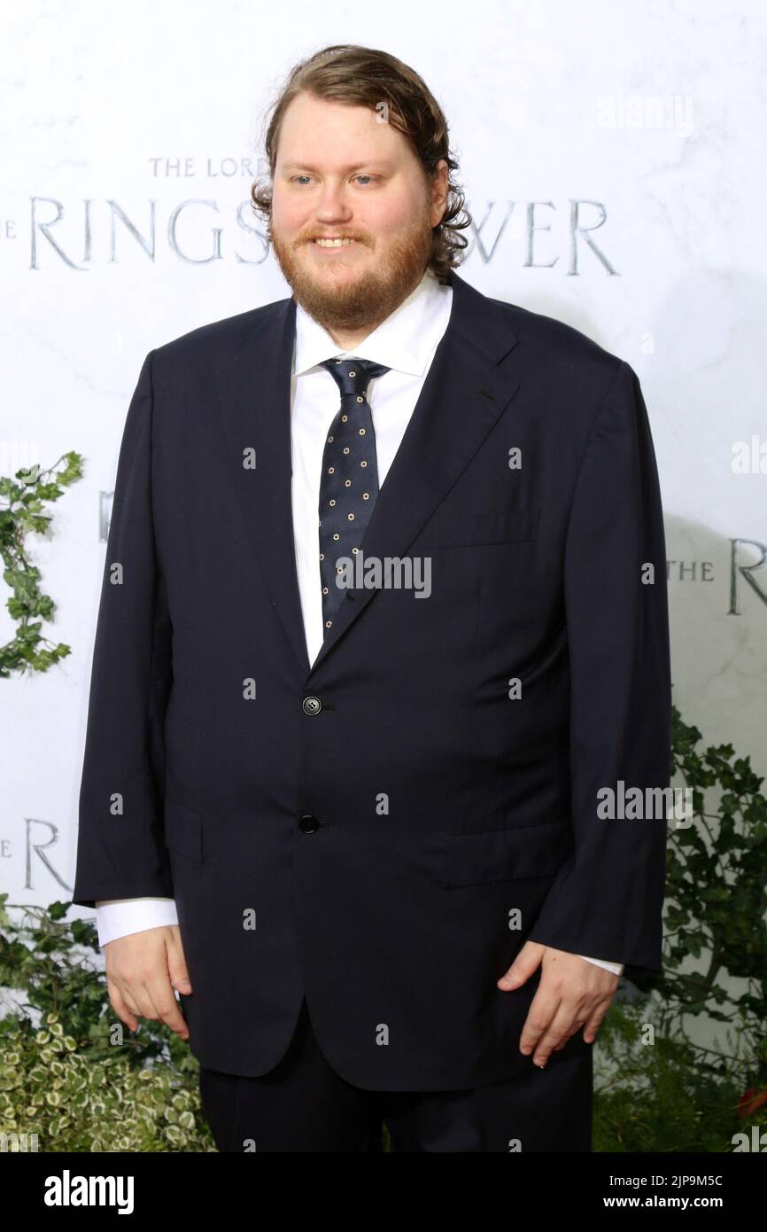 LOS ANGELES - AUG 15: Nicholas Tolkien at the The Lord Of The Rings ...