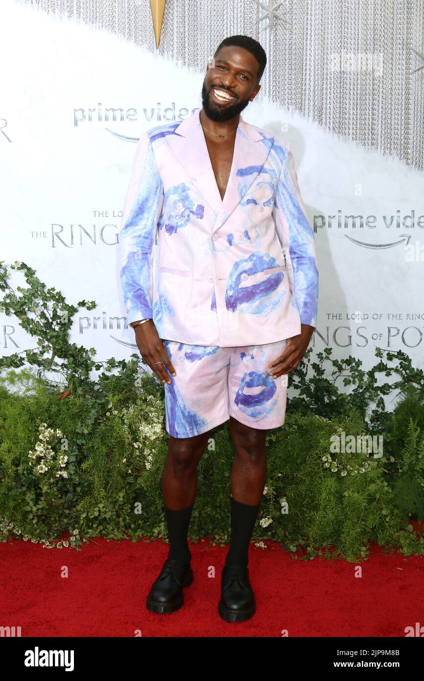 LOS ANGELES - AUG 15: Brandon Kyle Goodman at the The Lord Of The Rings ...