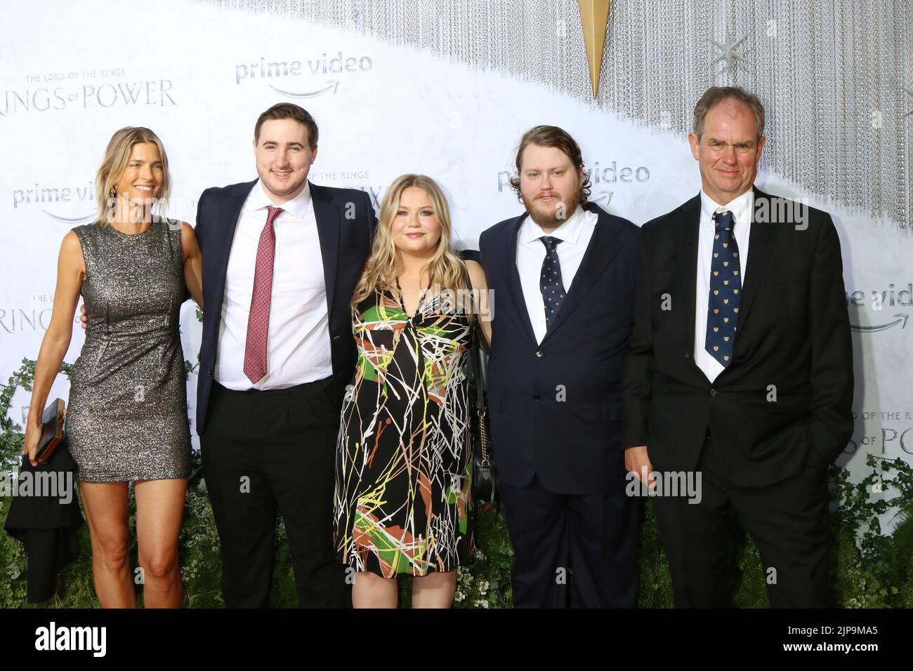 LOS ANGELES - AUG 15: Anna Tolkien, Nicholas Tolkien, Simon Tolkien ...