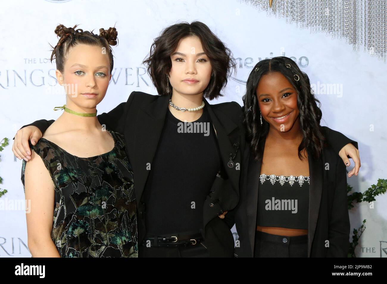 LOS ANGELES - AUG 15: Sofia Rosinsky, Riley Lai Nelet, Camryn Jones at ...