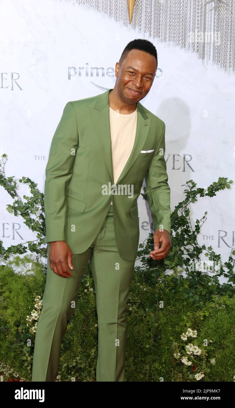LOS ANGELES - AUG 15: Burl Moseley at the The Lord Of The Rings: The ...