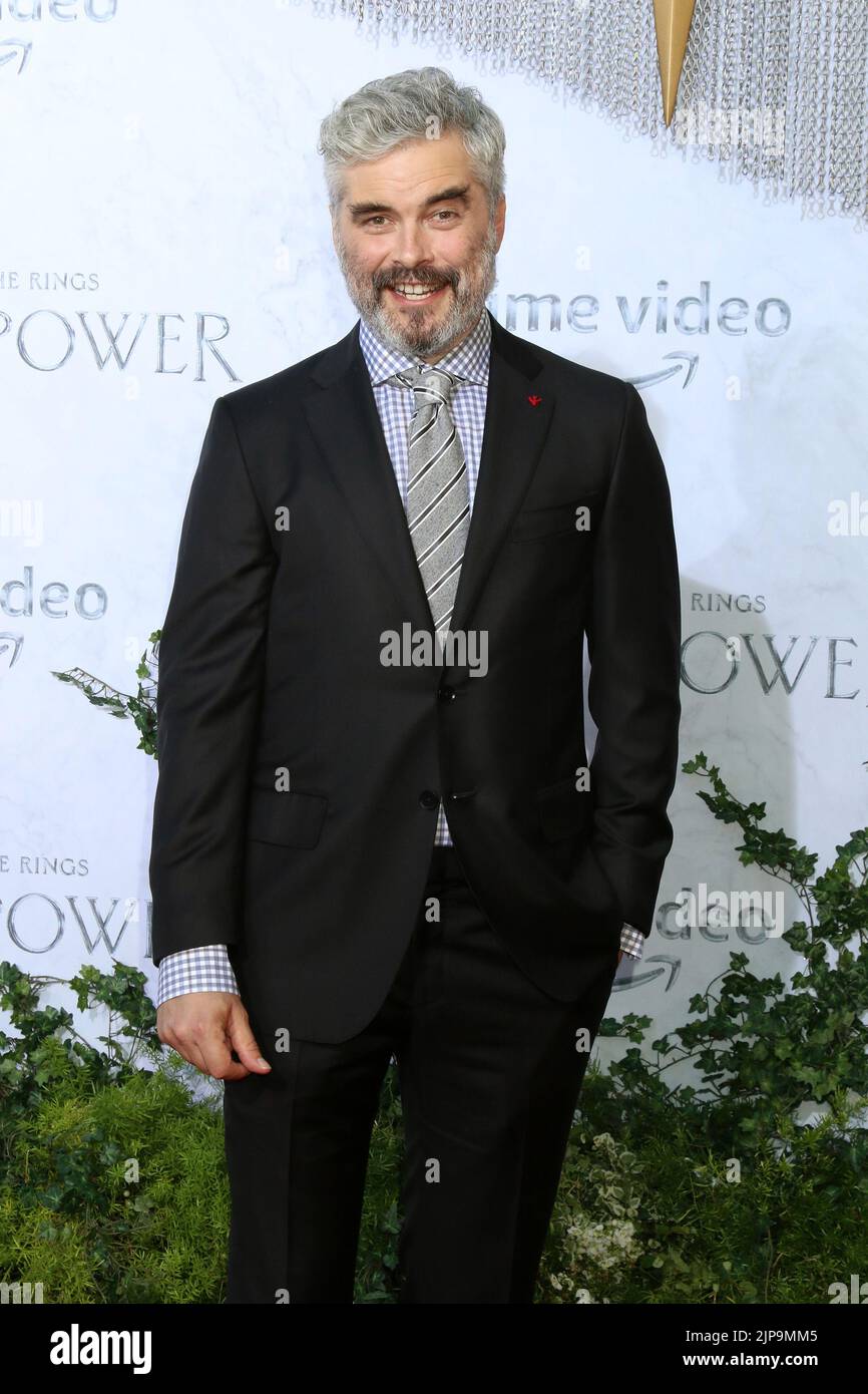 LOS ANGELES - AUG 15: Trystan Gravelle at the The Lord Of The Rings ...