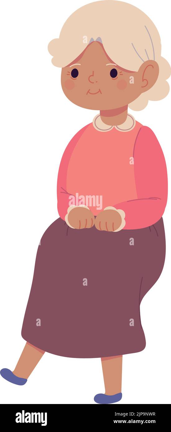 cute grandma cartoon Stock Vector Image & Art - Alamy