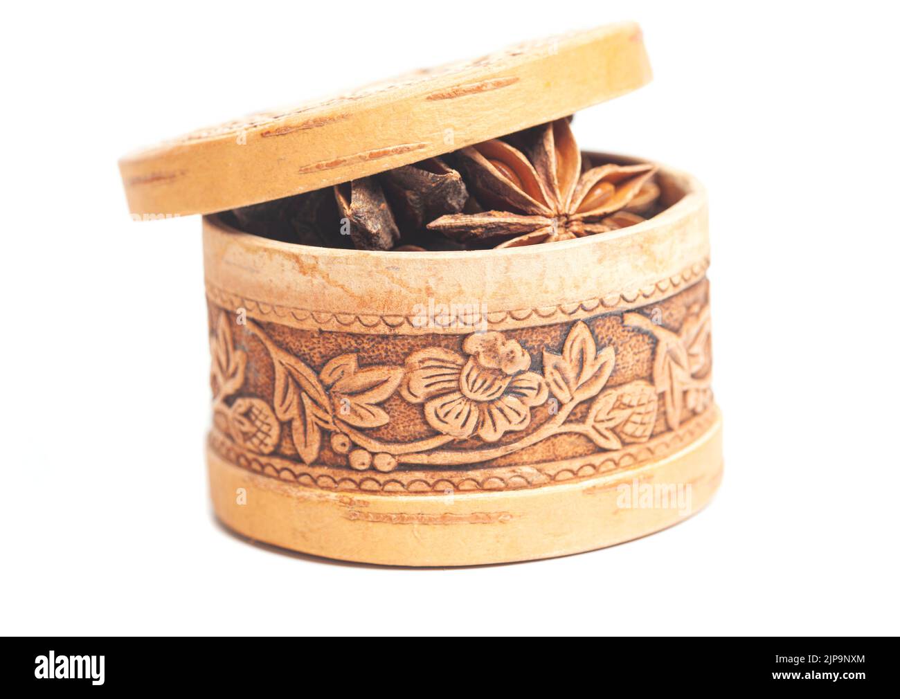 Dried anise seeds in Cut Out Stock Images & Pictures - Alamy