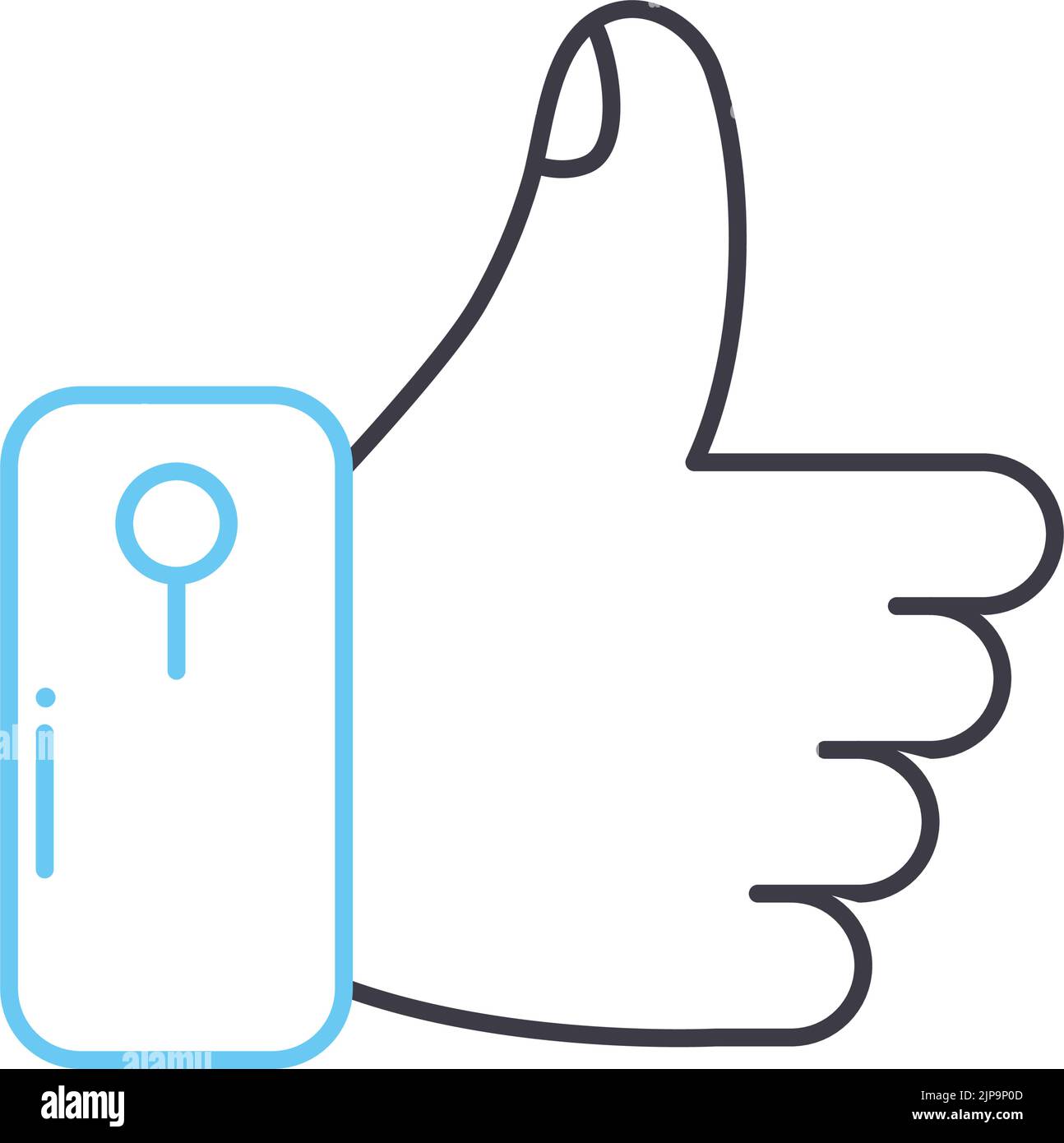 like line icon, outline symbol, vector illustration, concept sign Stock ...