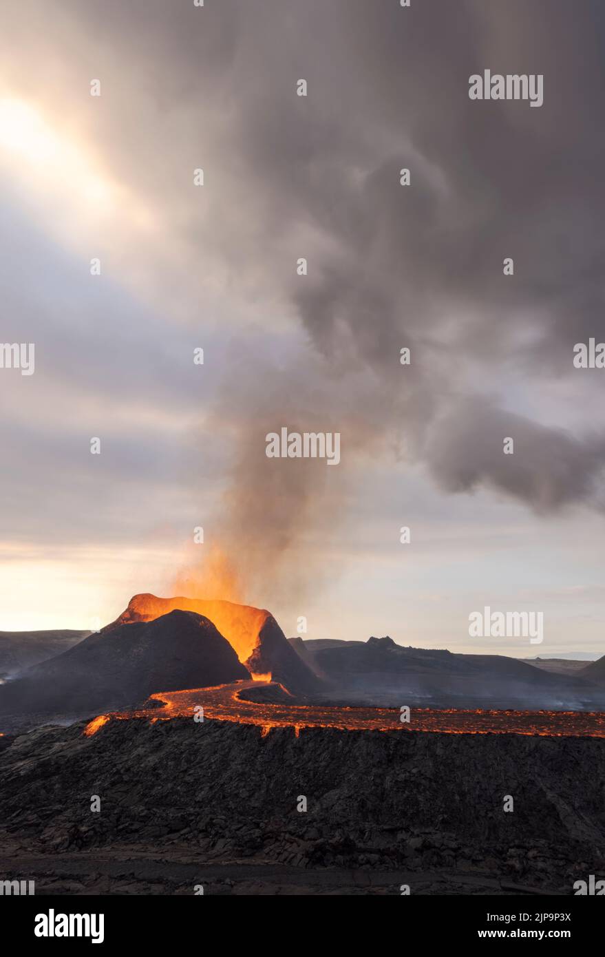 iceland, volcano, volcanic eruption, icelands, volcanos, eruption ...