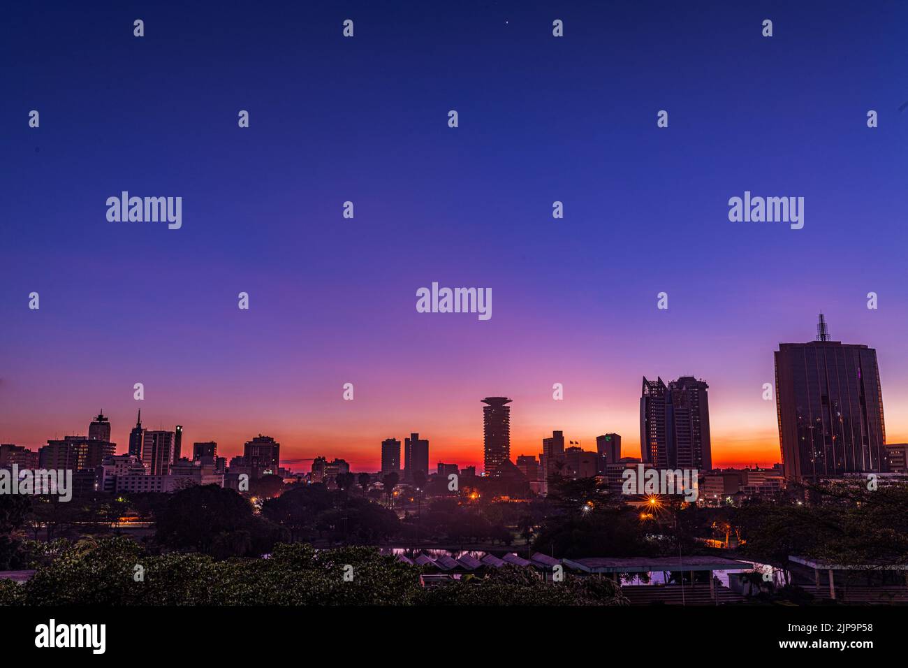 Aerial view nairobi city centre hi-res stock photography and images - Alamy