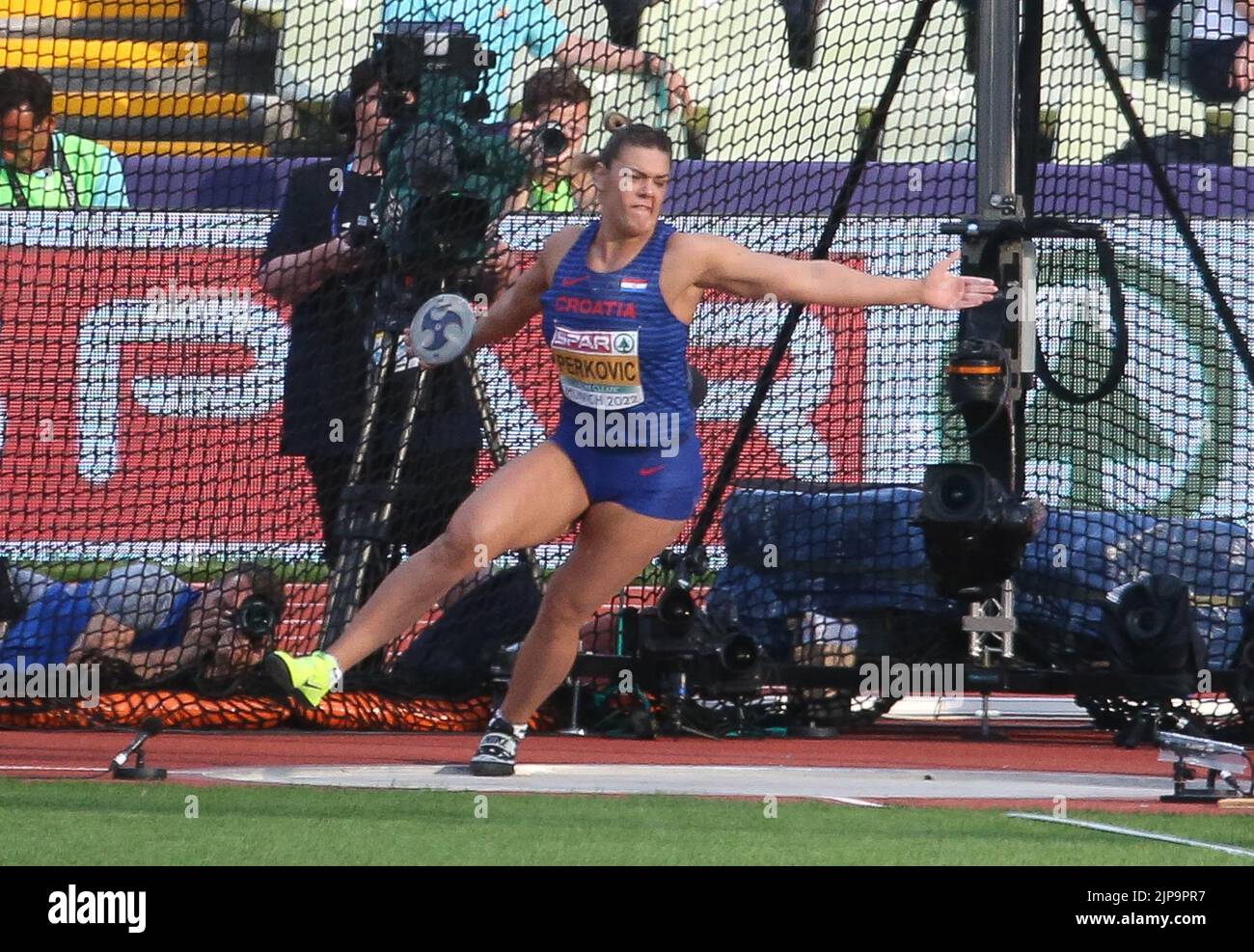 Sandra Perkovic of Croatia Women's Discus Throw during the European ...