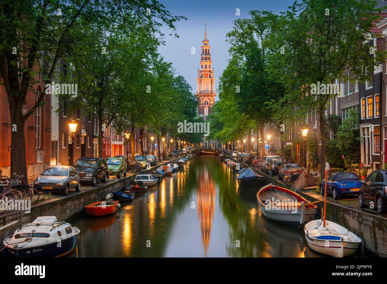 View to Zuiderkerk,Dutch church, Amsterdam Holland, Netherlands Europe ...