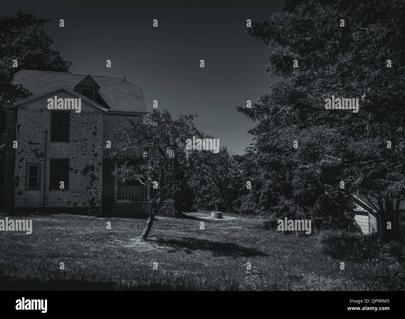 the conrad house on mcnabs island halifax nova scotia canada Stock ...