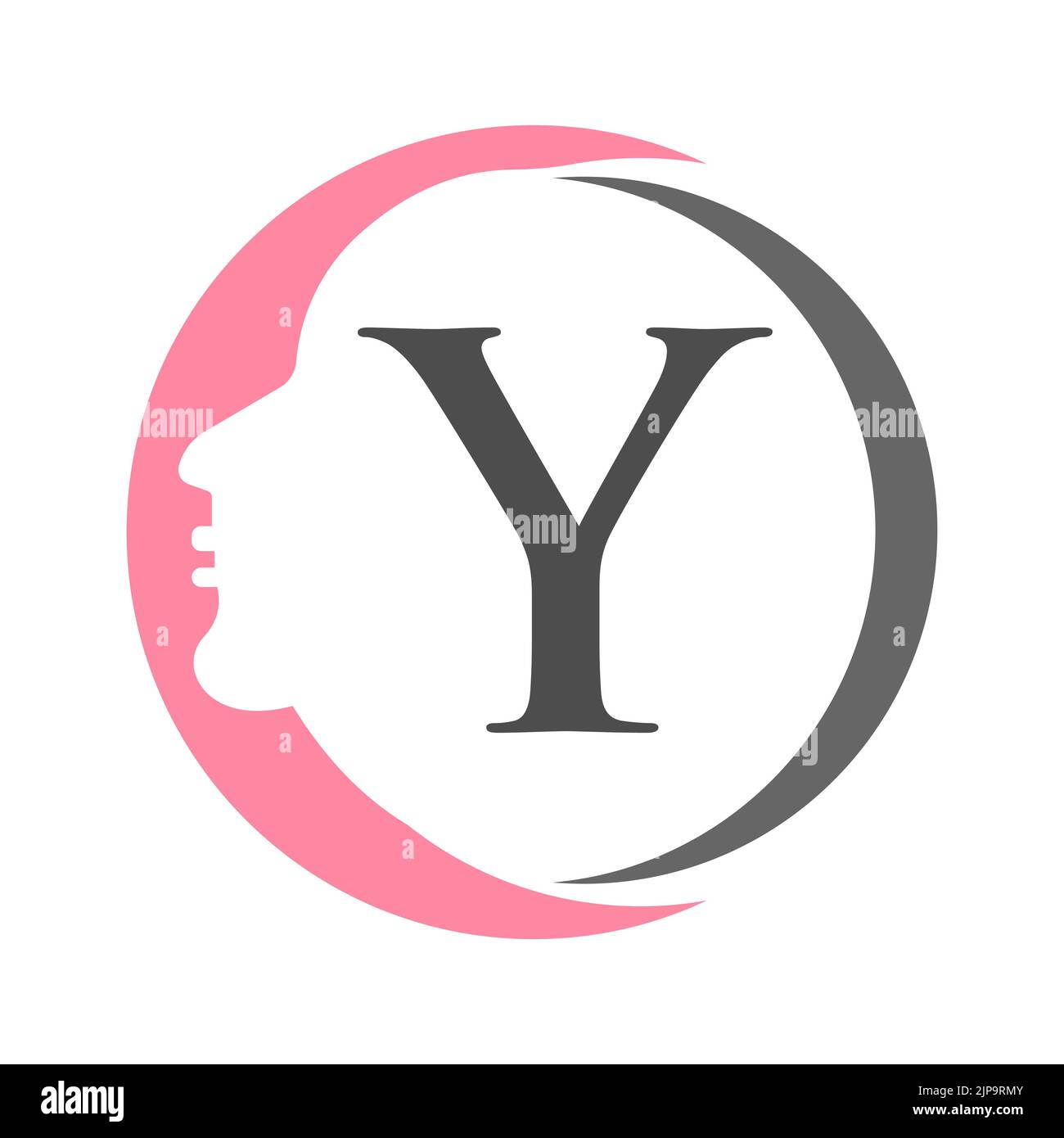 Letter Y Spa And Beauty Logo Template. Beauty Woman Logo Used For Icon ...